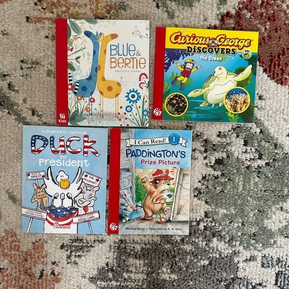 Other | Kid Books Paddingtons Prize Pic Duck 4 President Blue ...